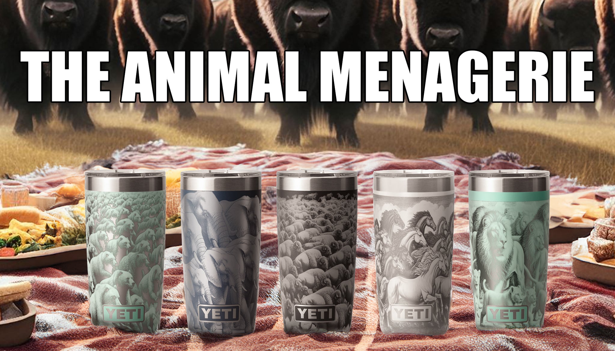 "The Animal Menagerie" - Collection 3. – Maker's Mark Engraving